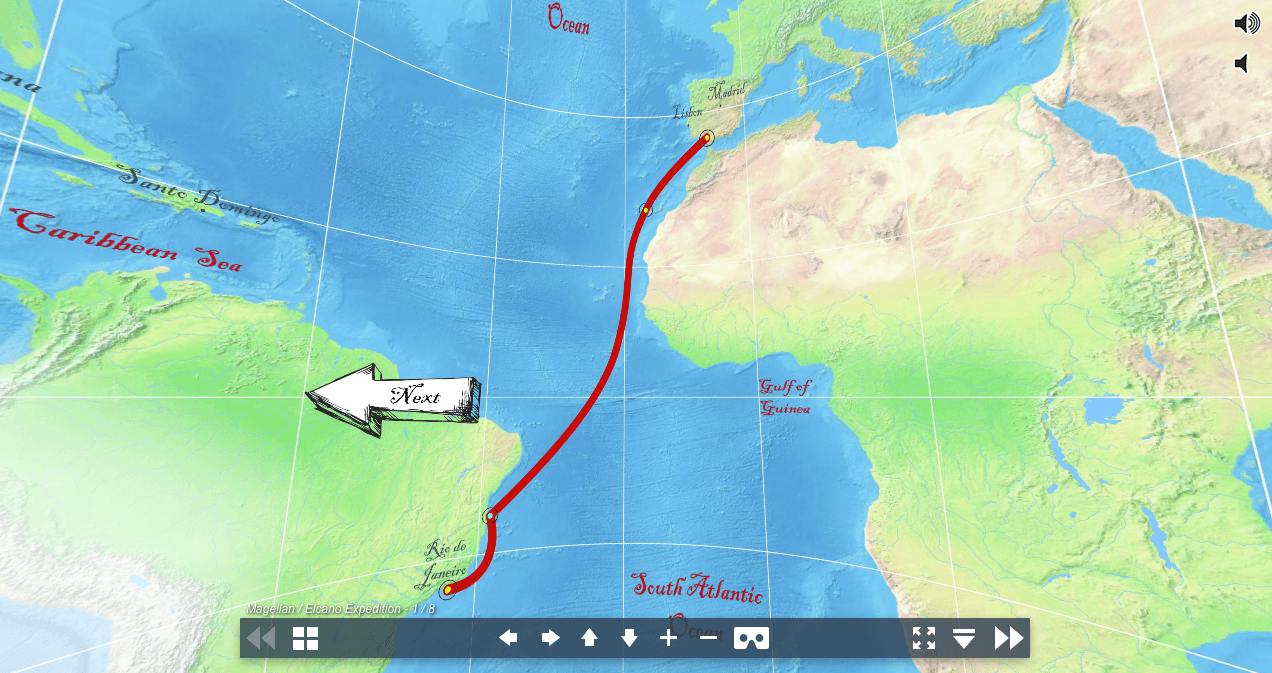 Discover the Magallanes-Elcano expedition in a 360º environment – Maptorian