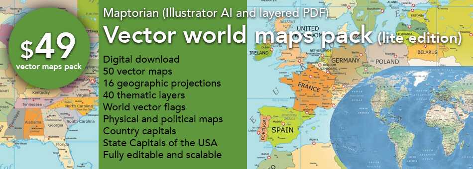 Vector Maps Maptorian