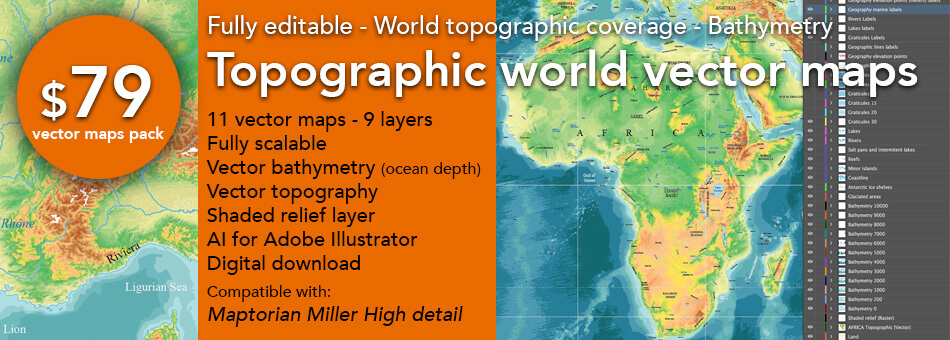 Vector Maps Maptorian